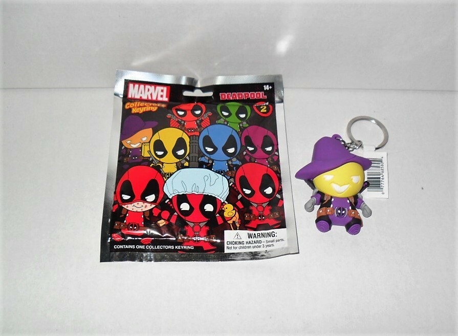 MARVEL DEADPOOL SERIES 2 COLLECTORS KEYRING MADCAP | eBay