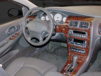 1999-2004 Dodge Intrepid Dash Trim Kit | Carbon Fiber Wood Aluminum