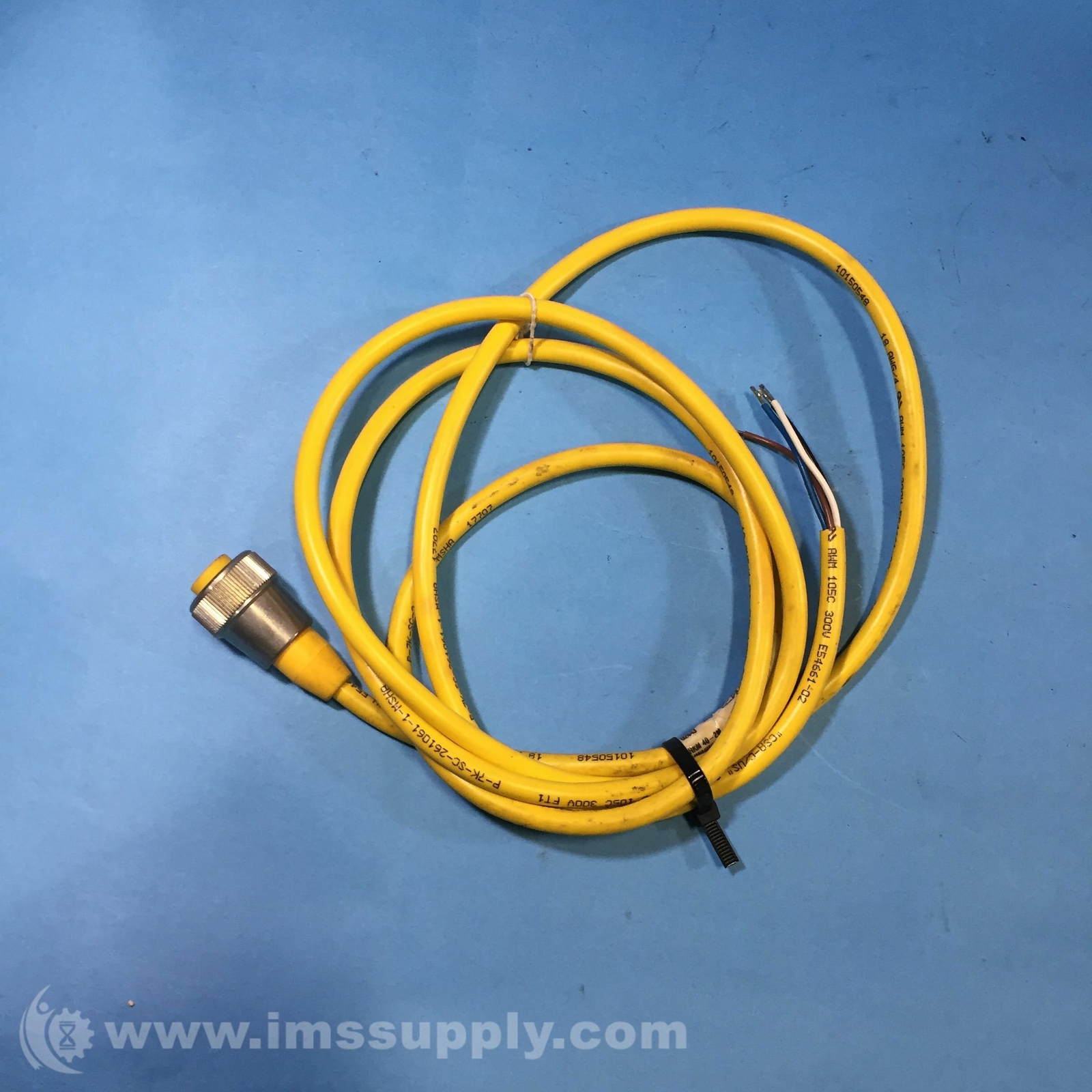 Turck RKM 40-2M Cordset, Straight Female, 18AWG, 2 Meter, PVC FNIP | eBay