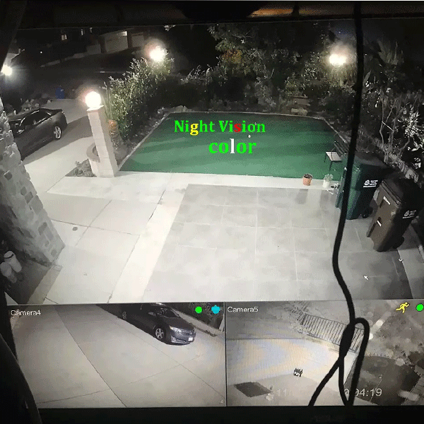 5MP Lite Warm Light 24hr. Full Color with AOC AHD Security Camera | eBay