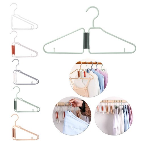 Portable Travel Hangers Plastic Foldable Camping Folding Hook Organizer ...