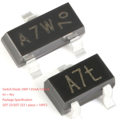 20PCS BAV99 BAV99W 100V 125/150mA SMD Switching Diode | eBay