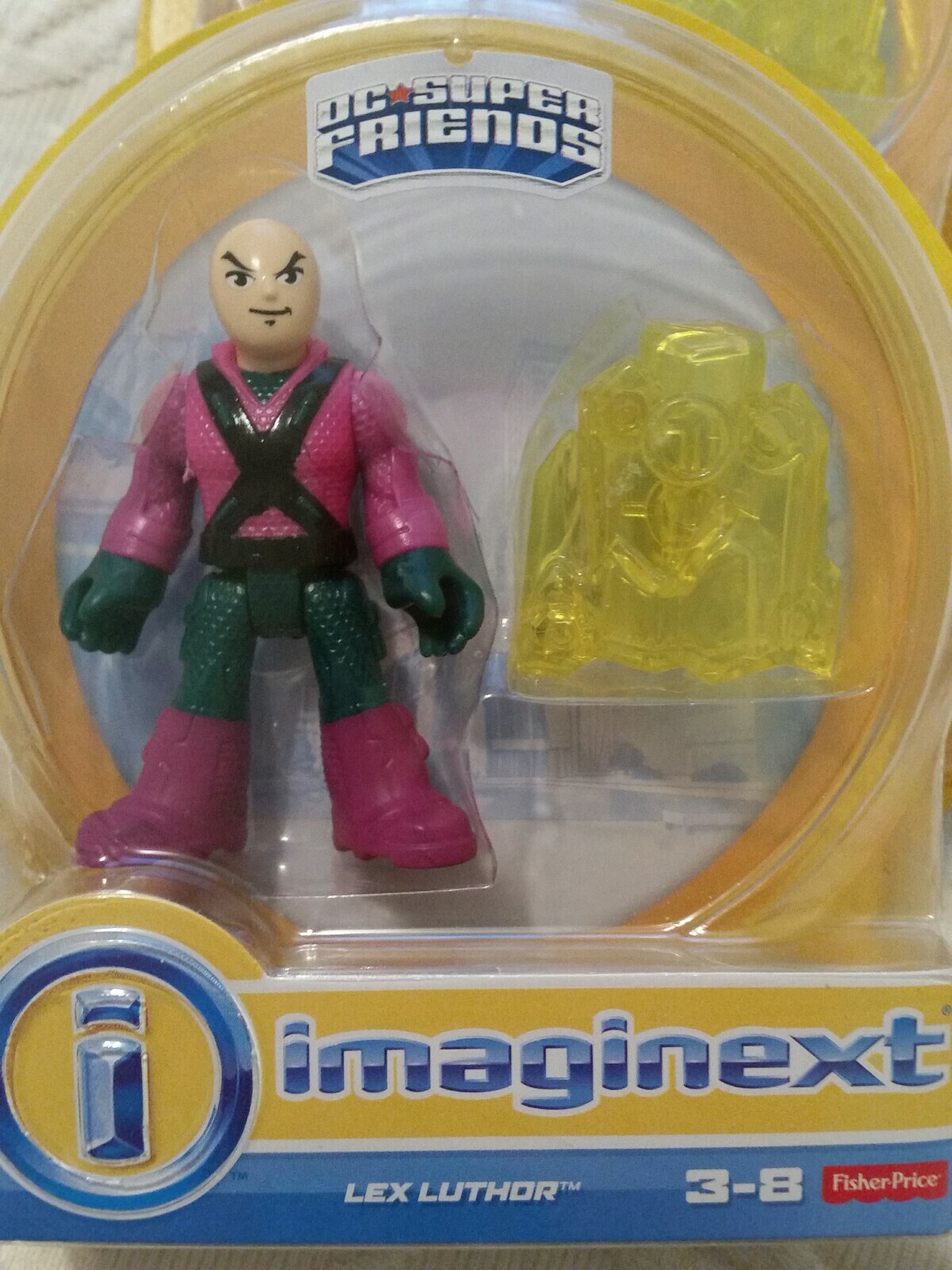 Lex Luthor DC Super Friends Action Figure Fisher-Price Imaginext Party ...
