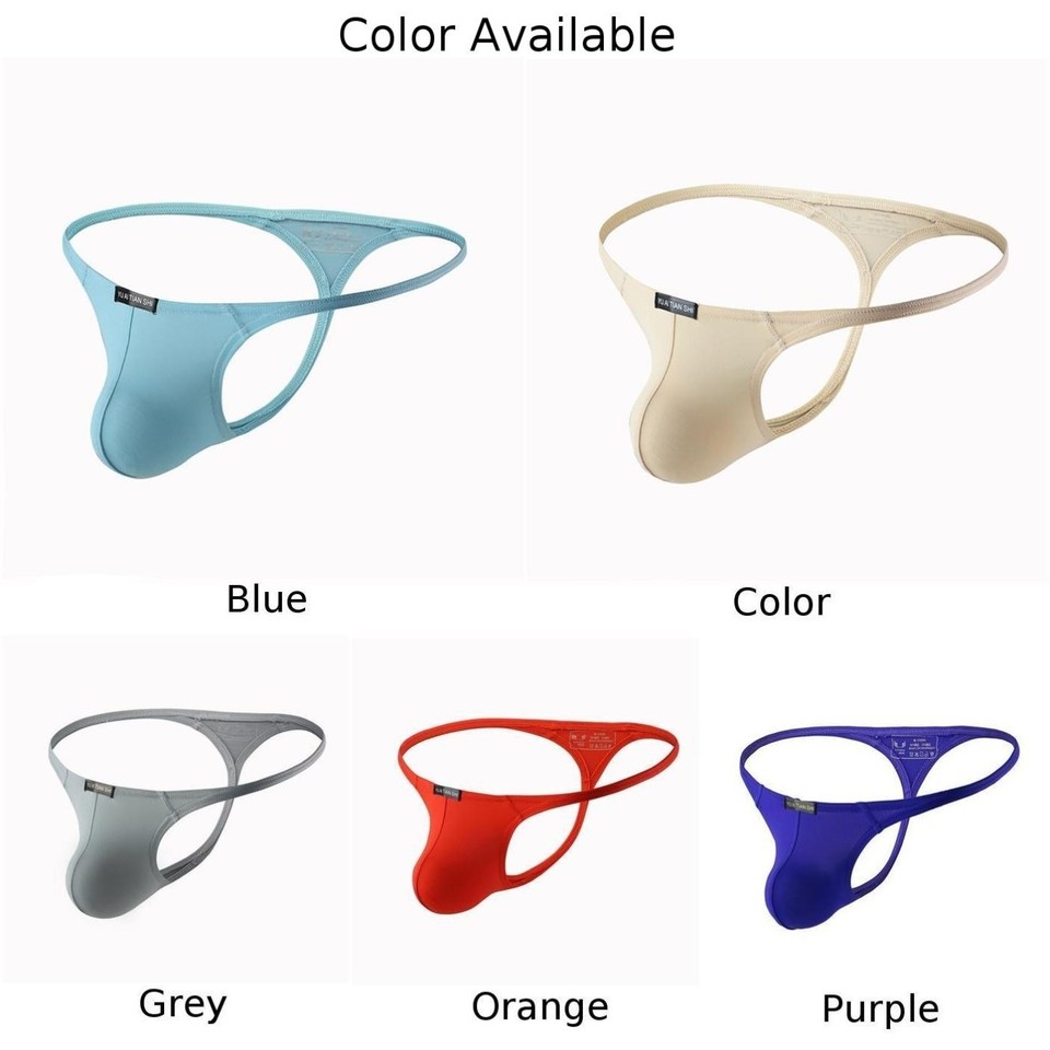 Men's G-string Low Male Pouch Sex Sexy Shorts Sissy Bikini T-back ...