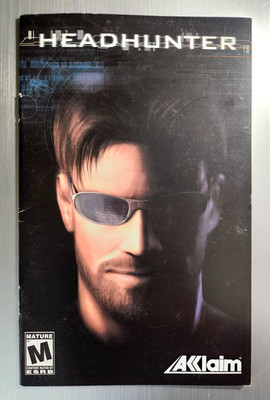 Headhunter Instruction Booklet - Manual Only - PlayStation 2 (PS2) | eBay