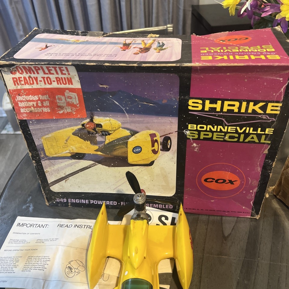 Cox Shrike Bonneville special gas powered car | eBay