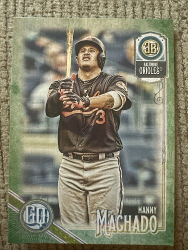 Manny Machado 2018 Topps 6 Parallel Baseball Card Lot Baltimore Orioles ...