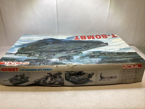 DML- T-80 MBT 1:35 SCALE TANK MODEL KIT MS22010 | eBay