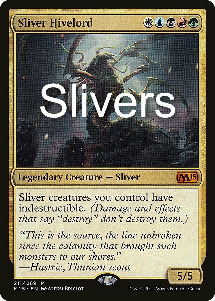 Slivers - Sliver Hivelord - Commander Deck | eBay