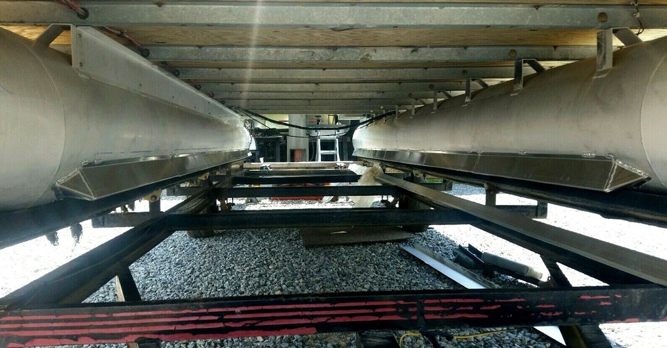 6" Lifting Strakes for Pontoon 23'- 24' Bi-Toon Single Side Kit | eBay
