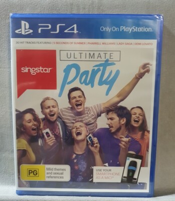 SingStar Ultimate Party -new sealed - Ps4 - PlayStation 4 - Free ...