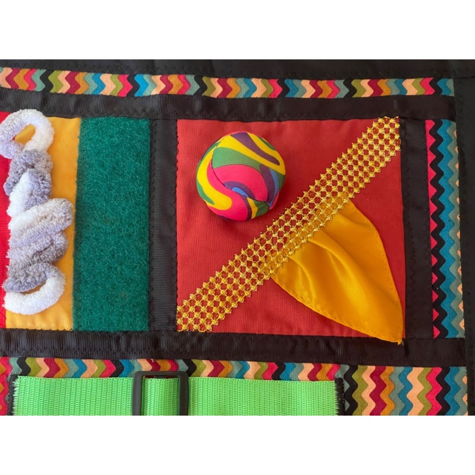 Fiddle Fidget Mat Sensory Quilt Alzheimer's Dementia Stroke Rehab ...