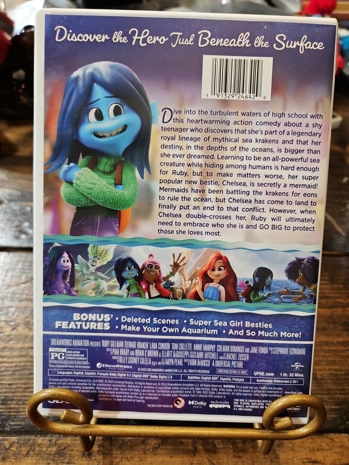 Ruby Gillman, Teenage Kraken (DVD) DVDs 191329246429| eBay