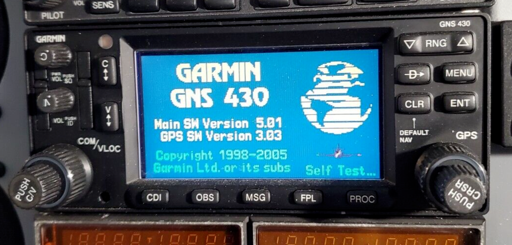 Garmin GNS 430 GPS NAV/COM P/N 011-00280-10 Mods 1-5, 7 - NON-waas - As ...