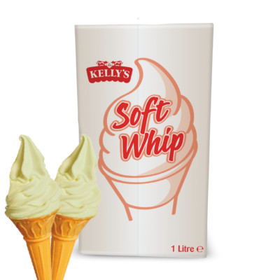 Kelly's Soft Whip Dairy Ice Cream Mix Creami Mr Whippy Sundae Dessert ...