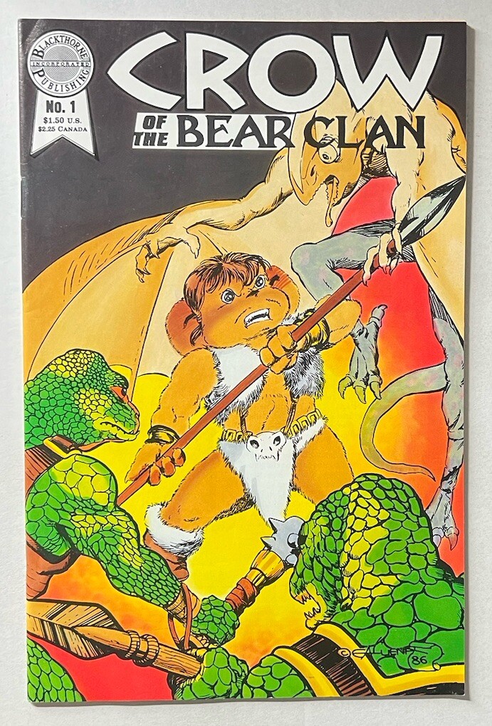 Crow Of The Bear Clan #1 1986 Blackthorne Publishing Comic Book | eBay