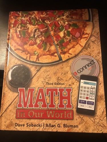 Math in Our World by Allan G. Bluman and David Sobecki (2014, Hardcover ...