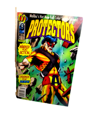 Protectors # 3 Malibu Comics 1992 Bagged Boarded~ | eBay