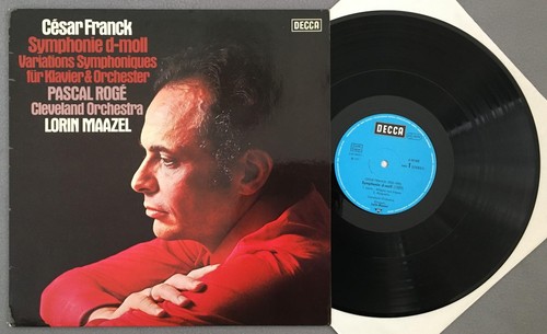 L497 Franck Symphony Variations Roge Piano Maazel DECCA 6.42168 AS ...