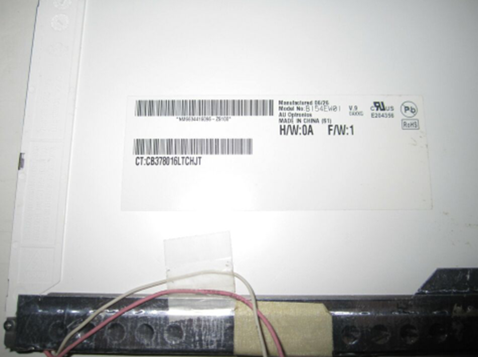 AU OPTICAL B154EW02 15.4" LCD GRADE "A" NO DEAD PIXEL NO SCRATCH | eBay