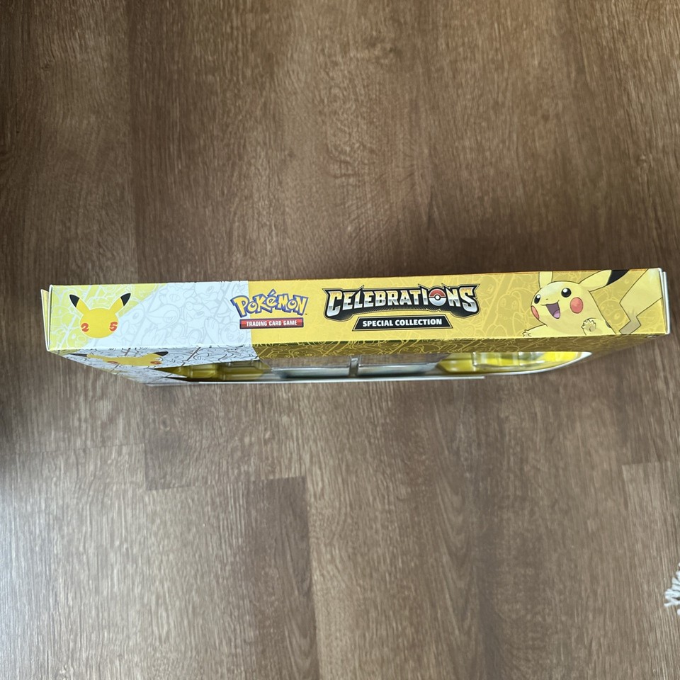 Pokémon TCG Celebrations Special Collection Box Pikachu V-Union Box 25 ...