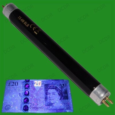 6x 4W UV T5 Blacklight BLB 150mm Tube Light Bulb Counterfeit Money ...
