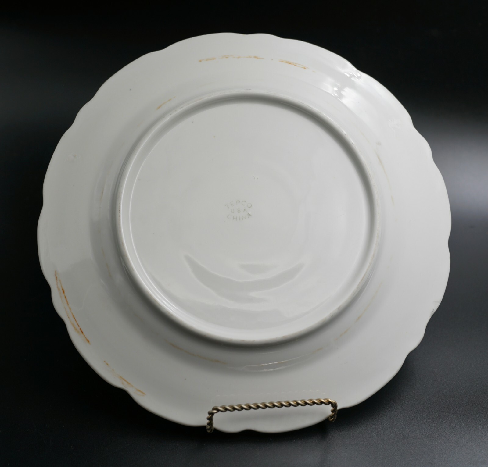 Vintage Restaurant Ware Tepco Round Platter/Plate 11 1/2" D | eBay