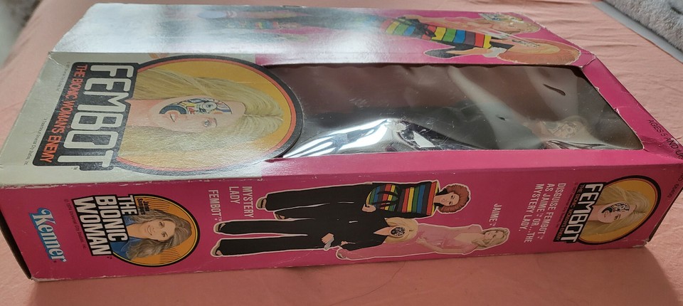 FEMBOT KENNER 6 MILLION DOLLAR MAN BIONIC WOMAN Jaime Sommers 1977 ...