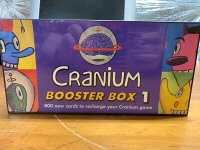 Cranium Cards Booster Box 1 Factory Sealed 800 New Cards | eBay