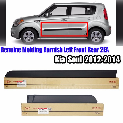 877112K000 877212K000 Left Front Rear Door Waist Line Molding Kia Soul ...