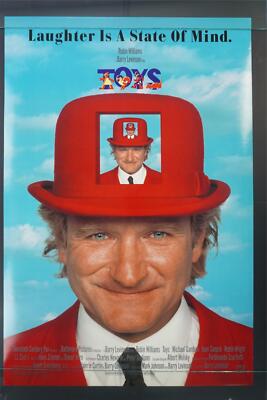 Toys (1992) Robin Williams AUTHENTIC ORIGINAL VINTAGE MOVIE THEATER ...