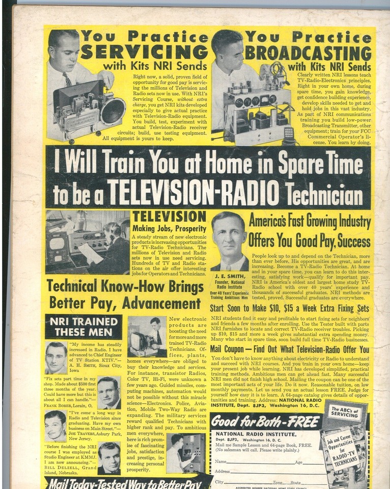 vintage Real Men magazine September 1958 cover by Vic Prezio | eBay