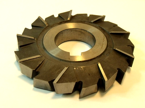 Niagara Cutter 4" x 9/16" x 1-1/4" Side Milling Cutter: 18 Staggered ...