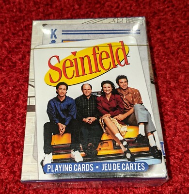 Seinfeld Playing Cards -TV Show Photos - Themed Cards - "New & Sealed ...