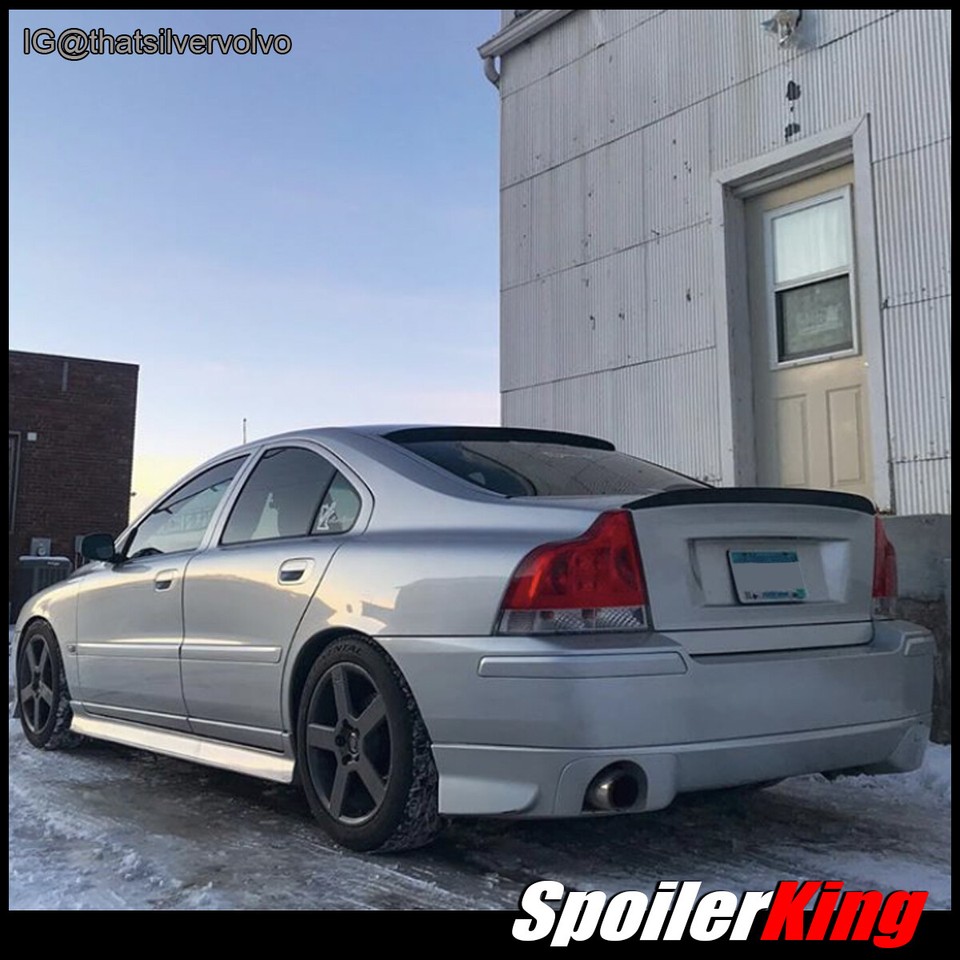 SpoilerKing 284R/284G Rear Window Spoiler & Trunk Wing Fits Volvo S60 ...