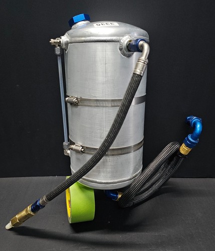 Radiator Overflow Tank with PRV Racing Nascar Hot Rod | eBay