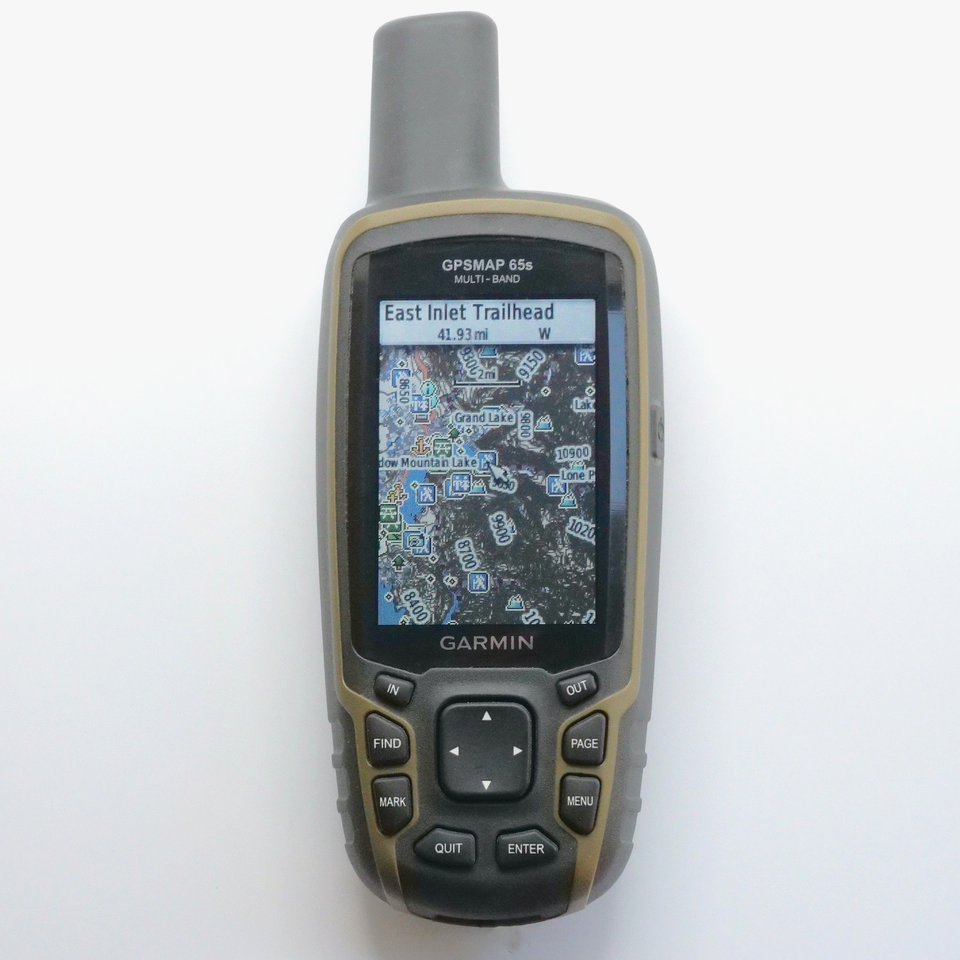 Garmin GPSMAP 65s Handheld GPS Navigator w/ Bonus TOPO U.S. 100K Maps ...