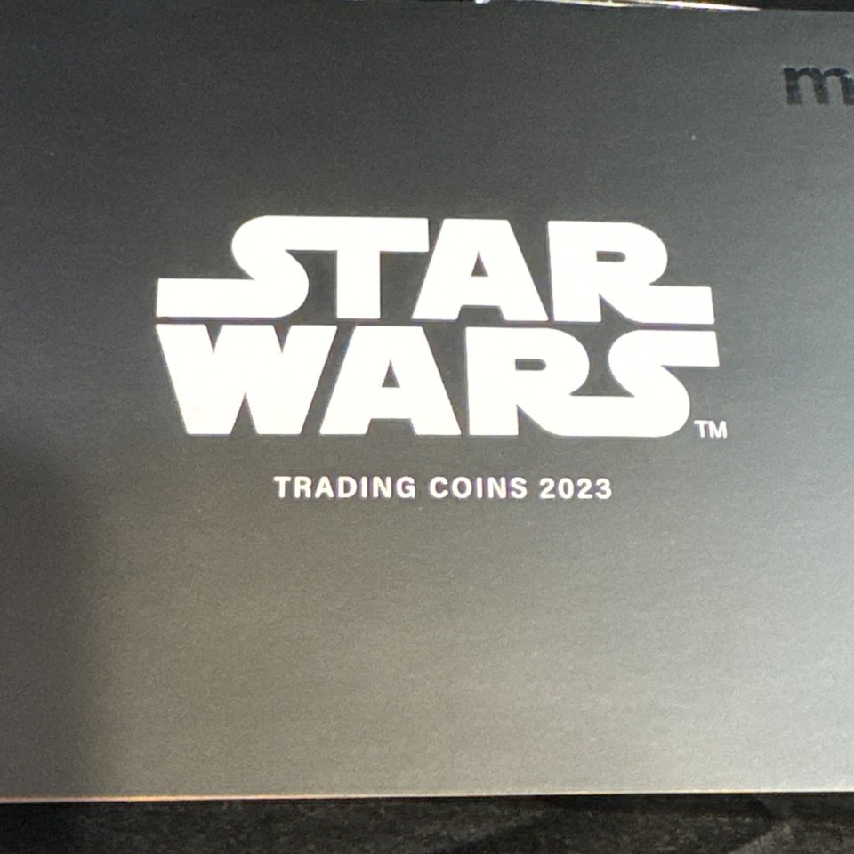 2023 Star Wars Trading Coins Luke Skywalker & Darth Vader Set W/ Box | eBay
