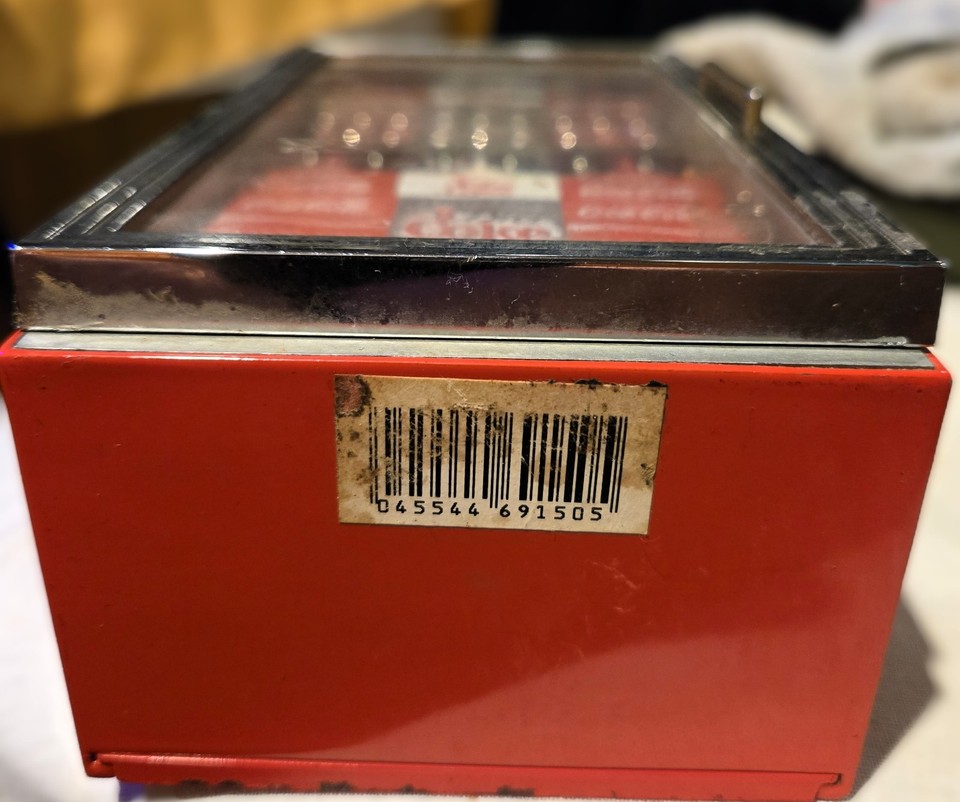 Vintage Coca‑Cola Pop Machine Bank – Lights & Music Feature (Not ...