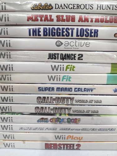 Nintendo Wii CHEAP VALUE AFFORDABLE GAMES A-Z NO MANUAL TESTED ...