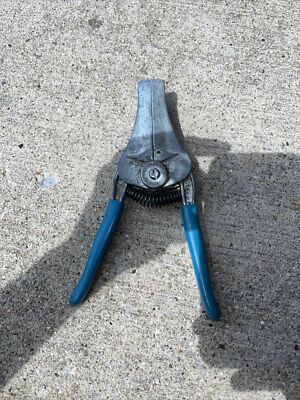 Vintage Ideal Ind Inc Stripmaster Wire Strippers. Blue Handle used | eBay