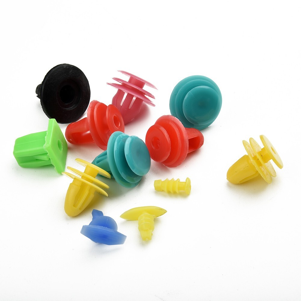 Long lasting 200pcs Plastic Car Body Push Pin Rivet Fasteners for Cars ...