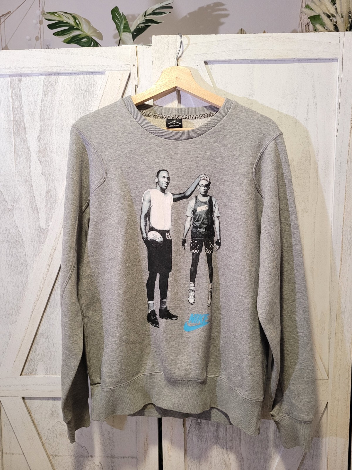 VTG Nike Michael Jordan & Spike Lee Best On Mars Swea… - Gem