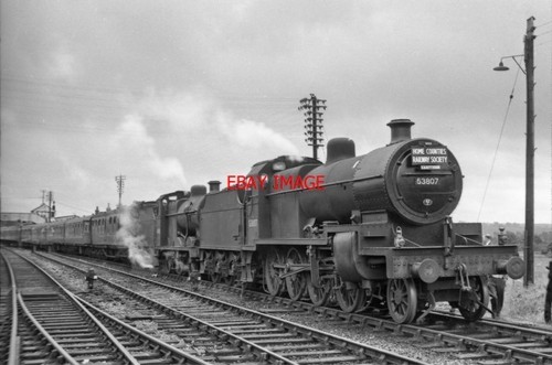 PHOTO LMS 7F 2-8-0 53807 AND 4F 0-6-0 44558 AT EVERCREECH JUNCTION | eBay