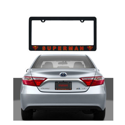 New Superman Classic Shield Logo Car Truck Suv License Plate Frame Made ...
