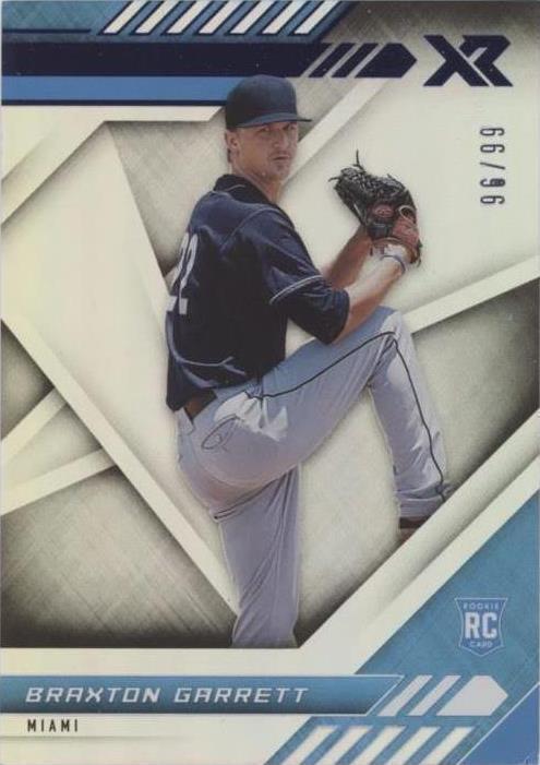 2021 Panini Chronicles - XR Braxton Garrett #10 Blue /99 for sale ...