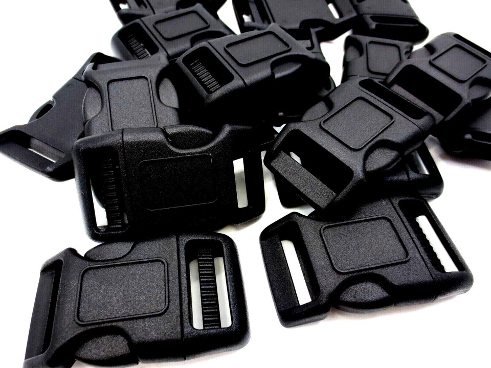 Backpack Strap Buckle Fits 25mm, 1" Wide Strap Webbing, Durable! Free ...