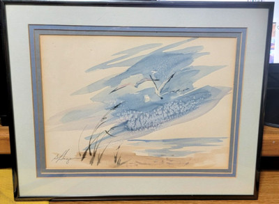 Barbara Hagan Original Signed Water Color | eBay