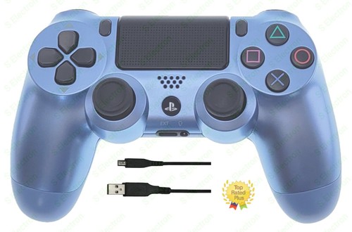 Sony PS4 V2 DualShock Wireless Titanium Blue super-Fast controler Ships ...