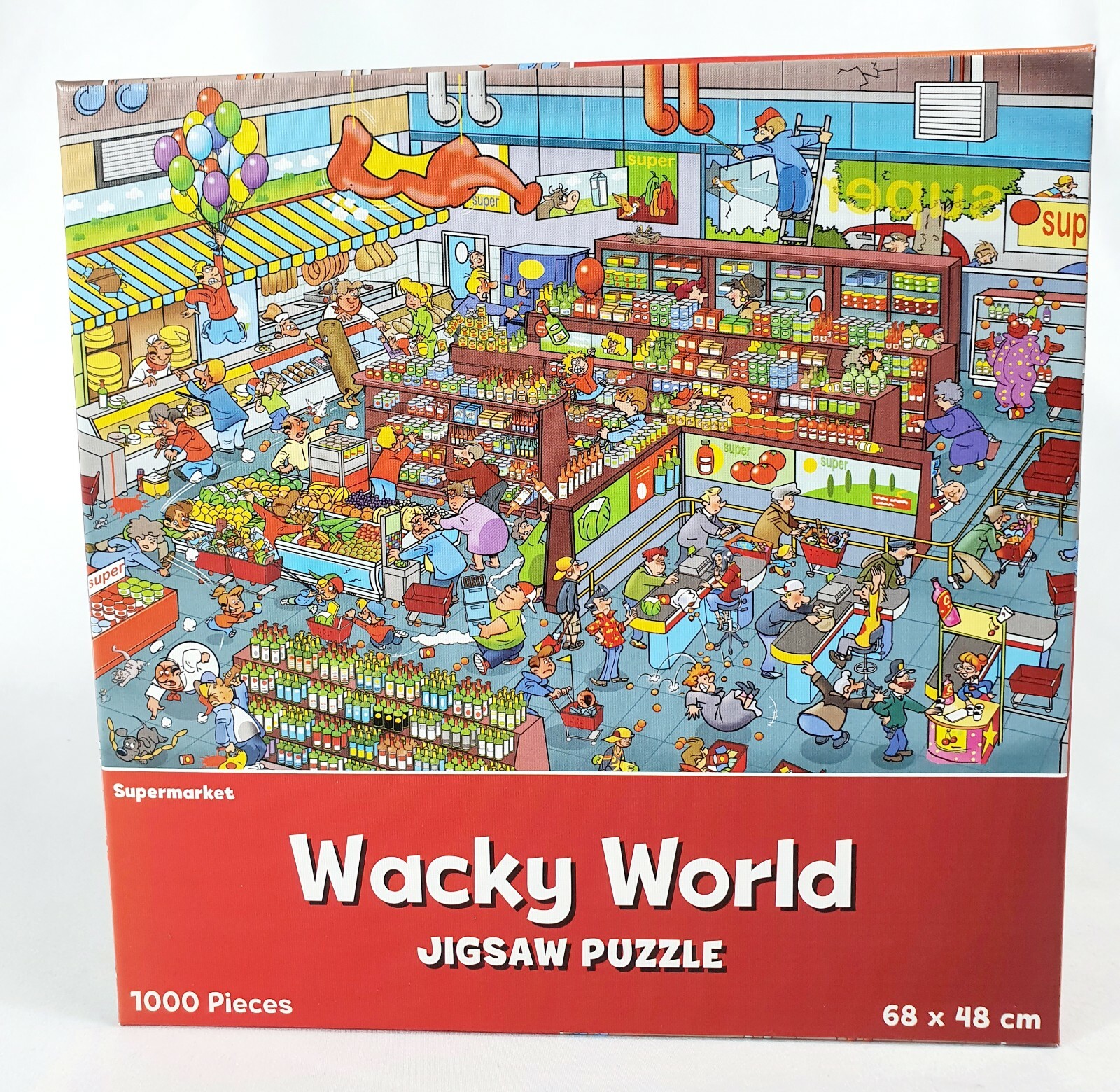 Wacky World - Supermarket 1000 Piece Jigsaw Puzzle (Aussie Seller) | eBay
